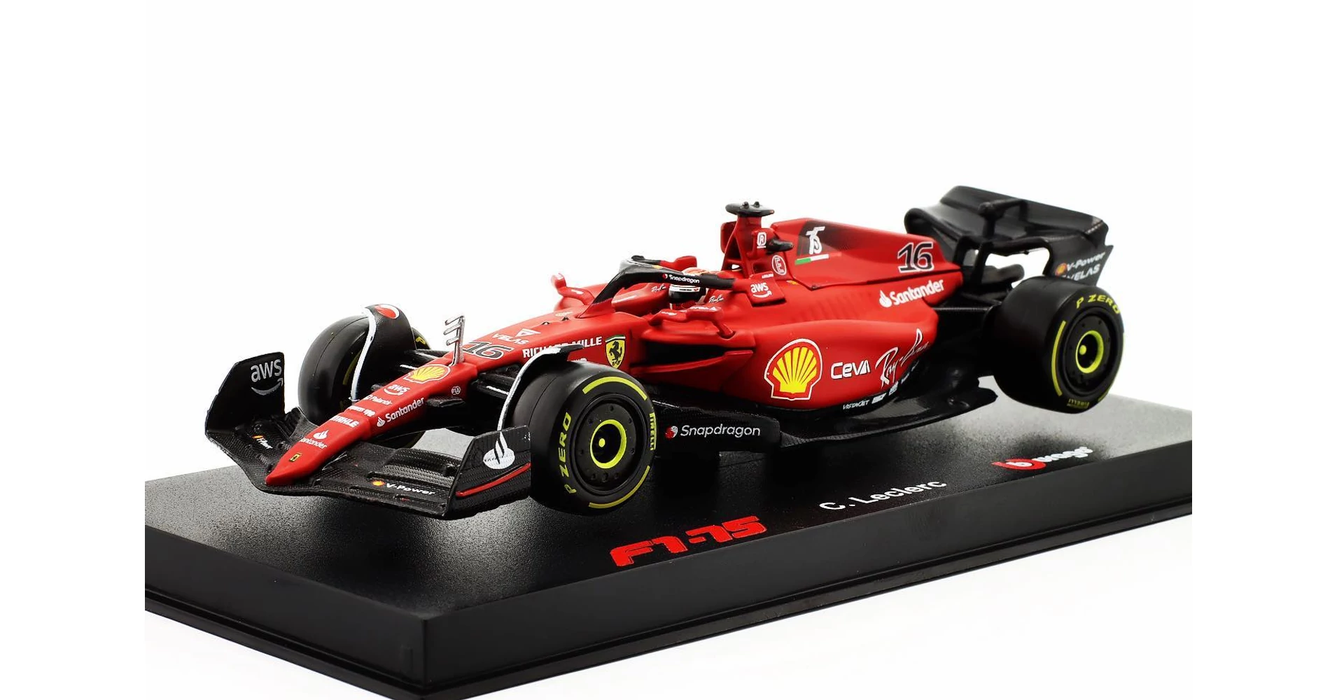 Ferrari F1-75 Charles Leclerc Signature